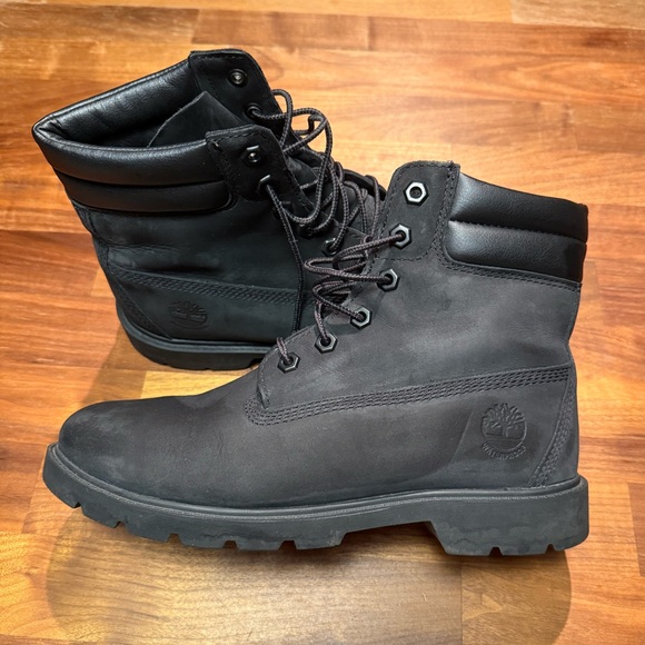 Timberland | Shoes | Timberland Black Lace Up Boots | Poshmark